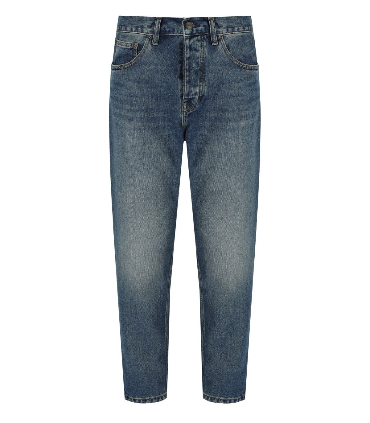 CARHARTT WIP NEWEL USED BLUE JEANS – FerrarisBoutique