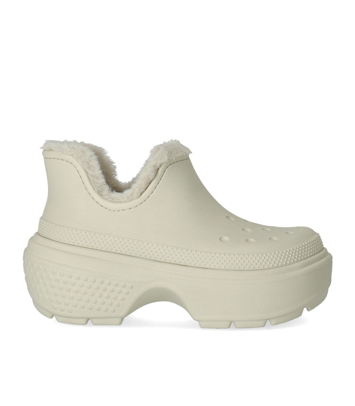 CROCS STOMP ECRÚ BOOTIE – FerrarisBoutique